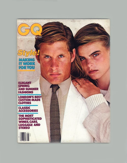 GQ -MAY 1979-JEFF Aquilon 1St Gq Cover -Mariel Hemingway -Bruce Weber ...