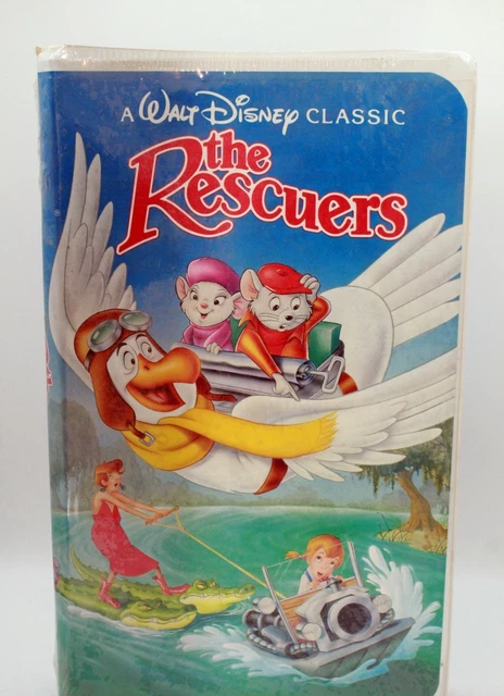 1977 DISNEY THE Rescuers VHS Black Diamond Edition Sealed #1399 £13.09 ...