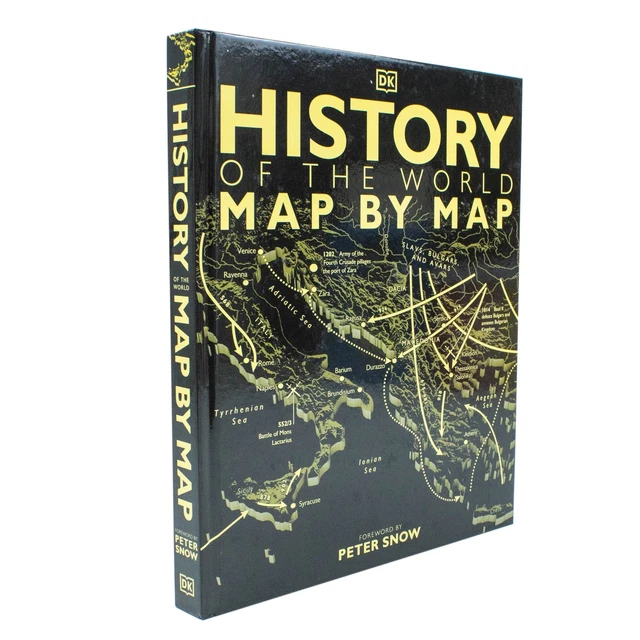 HISTORY OF THE World Map by Map - hardcover, DK, 1465475850 £21.78 ...