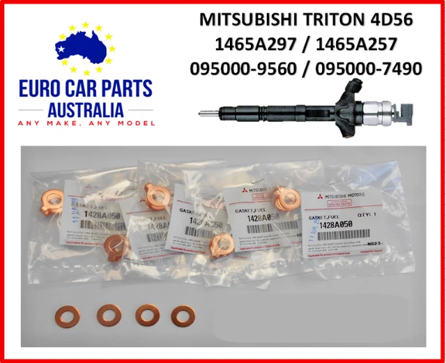 MITSUBISHI TRITON 4D56 Injector Washer Kit. 9 Piece Kit EUR 28,06 ...