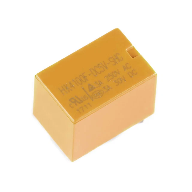 RELAY MINIATURE COIL 3V 5V 9V 12V 24V 250VAC 3A HK4100F-DC3/5/9/12/24V ...
