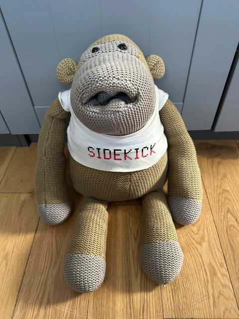 ORGINAL ITV DIGITAL SIDEKICK MONKEY Chimp Soft Toy From 2001 £25.00 ...
