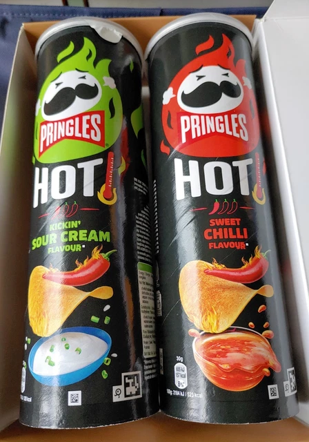 2× BIG SIZE Pringles potato chips collections- variety flavours 158 g ...