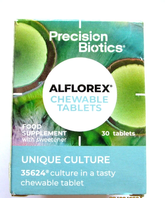 PRECISION BIOTICS ALFLOREX Chewable Tablets Unique Culture (0158) £14. ...