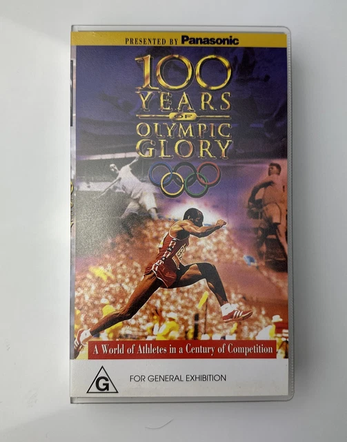100 YEARS OF Olympic Glory (VHS, 1996) PAL New & Sealed EUR 25,67 ...