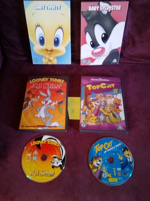 WARNER BROS LOT 8 Mixed Cartoon DVD in very good condition £4.38 ...