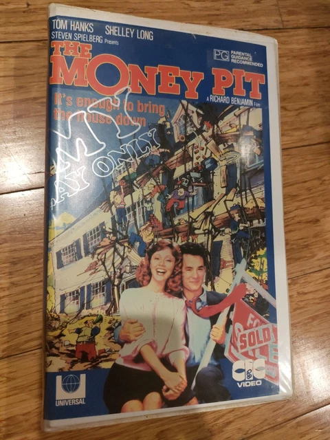 THE MONEY PIT VHS Tom Hanks Universal CIC Video Clamshell $39.95 ...