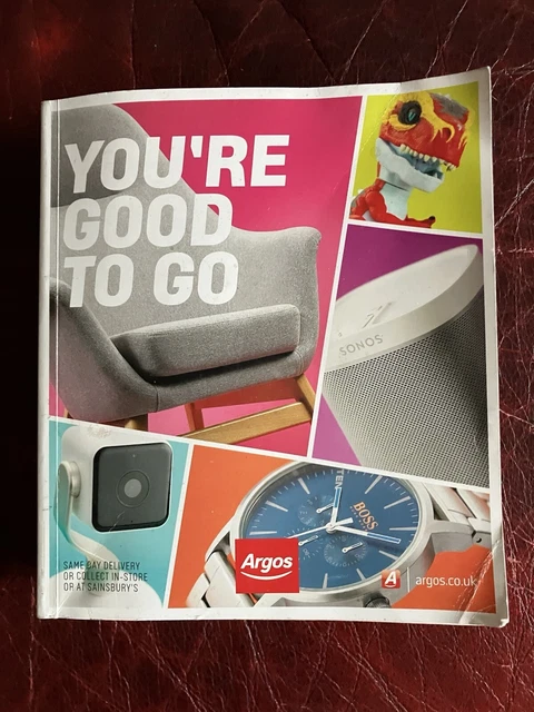 ARGOS CATALOGUE BOOK Autumn Winter 2018 £17.50 - PicClick UK