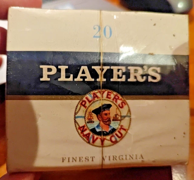 PLAYER'S NAVY CUT tobacco Cigarettes finest virginia Neuf vintage rare ...