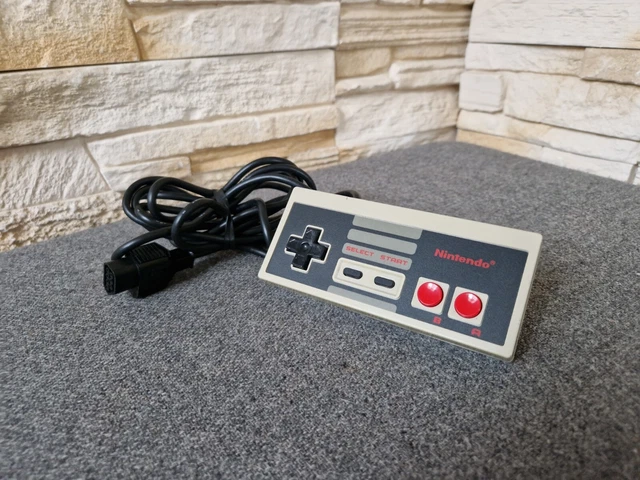 RETRO GAMING MANETTE Officielle Nintendo Nes Fonctionne Parfaitement ...