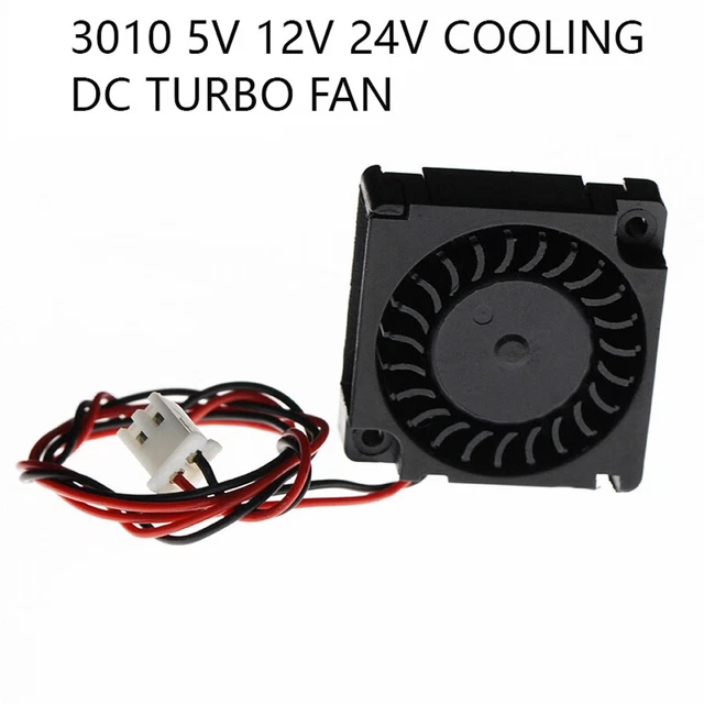 5V 12V 24V Cooling DC Turbo Fan Brushless 3D Printer Parts Blower Fan ...