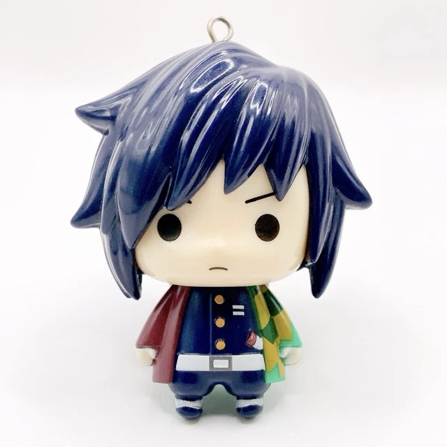 GIYU TOMIOKA DEMON Slayer Yurayura Mascot Mini Figure Keychain Anime ...