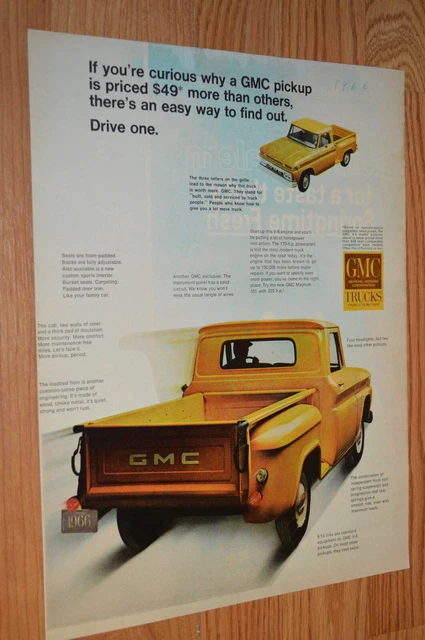 Vintage Gmc Truck Ads FOR SALE! - PicClick