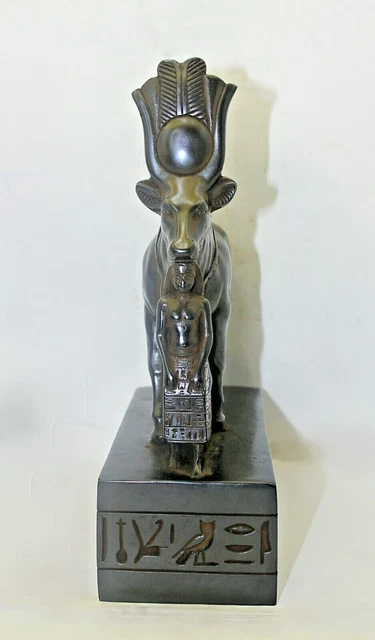 RARE ANCIENT EGYPTIAN Antique Apis Statue Protecting King Psamtik ...