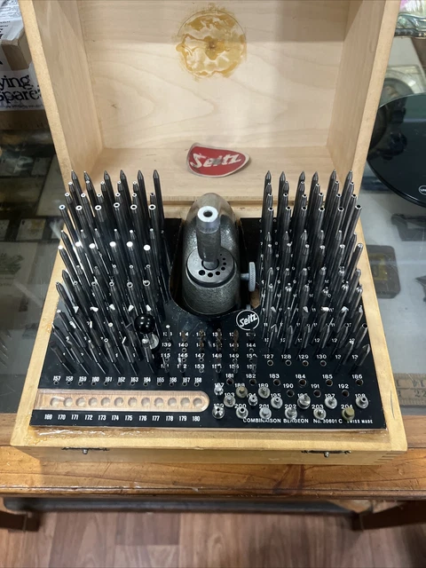 WATCHMAKERS STAKING SET Seitz Boley Bergeon High Quality Swiss Tool ...