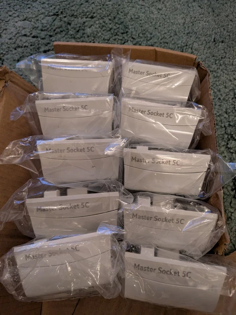 OPENREACH MASTER SOCKET NTE5C + VDSL MK4 Quantity 10 £27.75 - PicClick UK