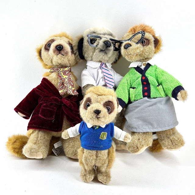 LOT OF 4 Animal Plush Toys Assorted Outfits Stuffed Animal Set £19.99 ...