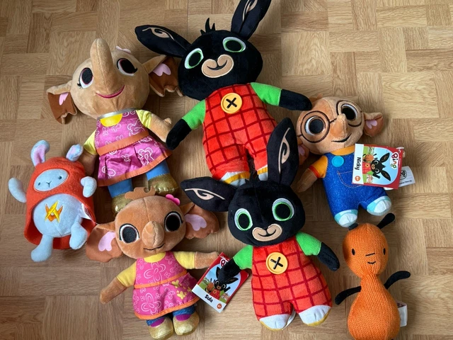 CBEEBIES BING SOFT Toy Bundle Bing Sula Nicky Qty 7 £24.63 - PicClick UK