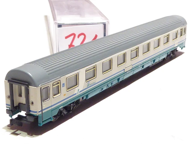 ROCO N 24434 FS 4ach 1 Klasse Personenwnage weiß grün gebraucht TOP ...
