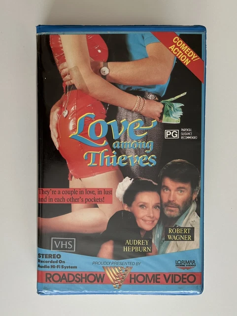 LOVE AMONG THIEVES [VHS] Roadshow Ex-Rental Big Box Clamshell Video Tape 1987 $40.00 - PicClick AU