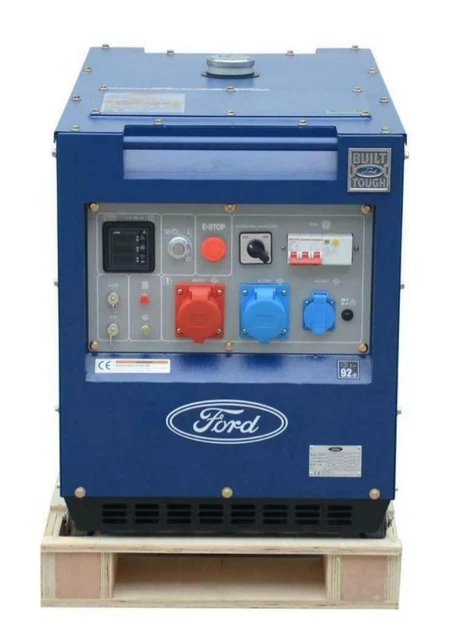 FORD EMERGENCY POWER Unit AVR 400V Diesel Generator Power Generator 7 ...