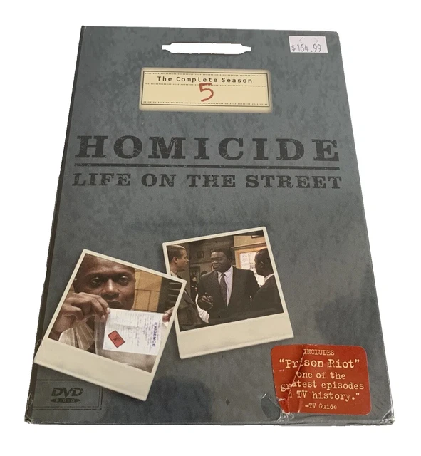 DVD HOMICIDE - Life On The Street : Complete Season 5 $22.95 - PicClick AU