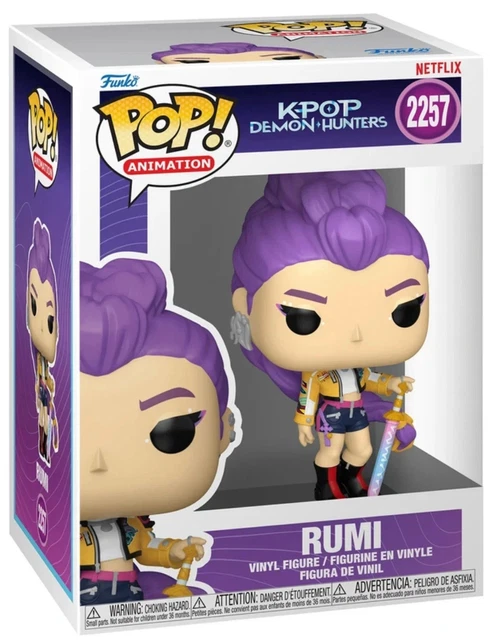 FUNKO POP! ANIMATION 2257: Netflix KPop Demon Hunters Rumi free case ...