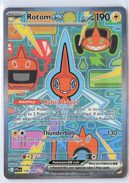 PHANTASMAL FLAMES ROTOM ex 126/094 SIR Pokémon Card NM English $99.88 ...