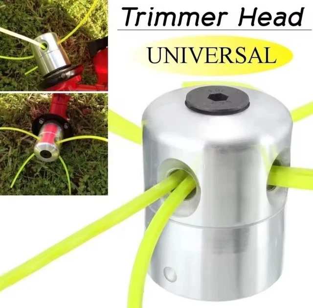 TESTINA PER DECESPUGLIATORE Universale In Alluminio 4 Fili Kit Completo ...