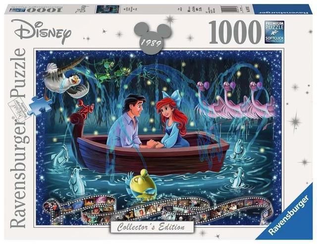 LA SIRENETTA DISNEY Puzzle Ariel ed Eric (1000 Pezzi) Ravensburger EUR ...