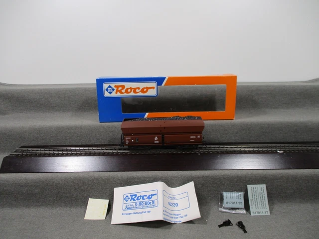 ROCO FÜR AC Spur H0 46239 Güterwagen Selbstentladewagen der DB in OVP ...