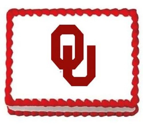 CAKE TOPPERS OKLAHOMA Sooners Cake Topper Edible Image $7.99 - PicClick