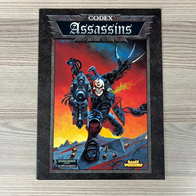CODEX ASSASSINS ENCUADERNACIÓN Libro de Reglas Warhammer 40,000 40K ...