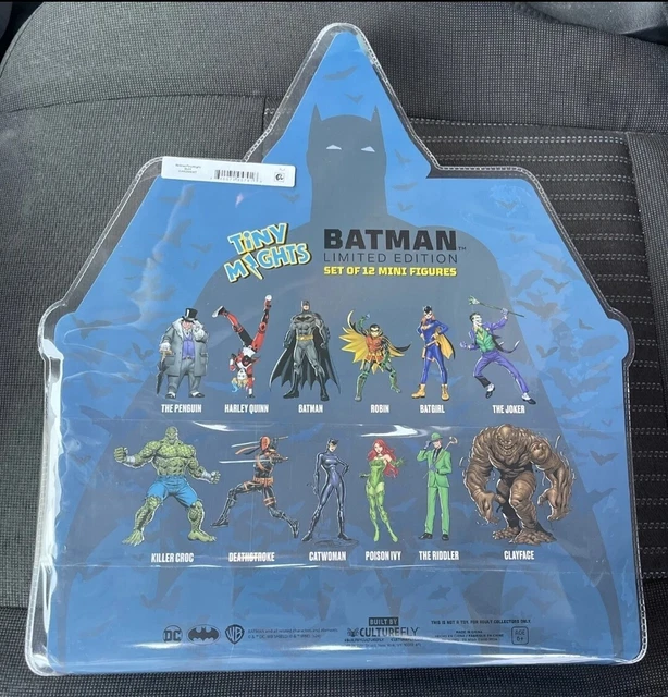 CULTUREFLY TINY MIGHTS - Batman: Arkham Asylum LE - 12 figurines ...