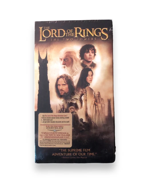 LORD OF THE Rings: The Two Towers (VHS, 2002) New £6.58 - PicClick UK