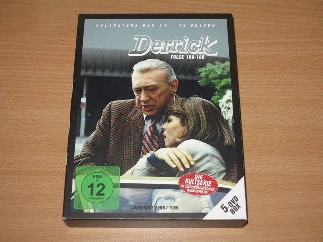 DERRICK COLLECTOR'S DVD Box 12 - ( 5 DVD/EP. 166-180 ) EUR 39,90 ...