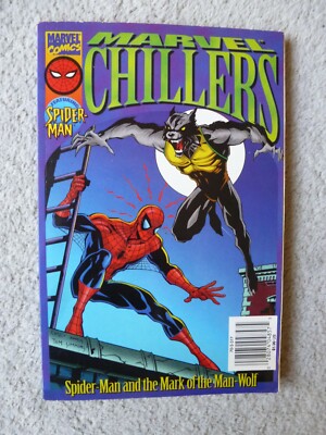 MARVEL CHILLERS SPIDER-MAN and the Mark of the Man-Wolf with Poster ...