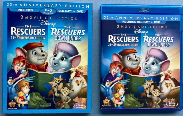 RESCUERS 2 MOVIE Collection Special Edition Blu-Ray + DVD Edition ...