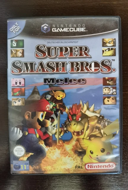 SUPER SMASH BROS melee Gamecube PAL EUR 40,00 - PicClick FR