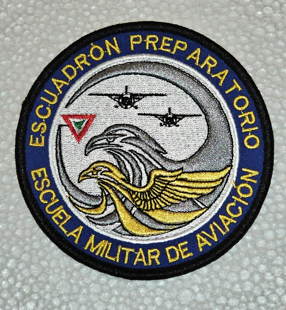 RARE MEXICAN AIR Force Aviation Military School Embroidery Patch Mexico ...