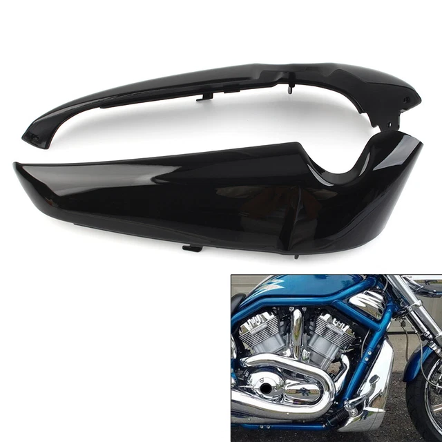 RADIATOR SIDE COVERS Shrouds For Harley V Rod VROD VRSC 2001 & Up £88. ...