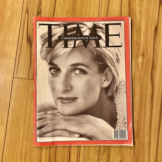TIME MAGAZINE PRINCESS Diana Commemorative Issue September 15 1997 £14. ...