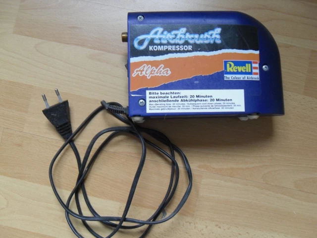 AIRBRUSHKOMPRESSOR ALPHA VON Revell EUR 25,00 - PicClick DE