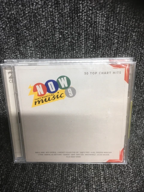 NOW THATS WHAT I CALL MUSIC 9 BRAND NEW SEALED . CRACKED CASE Freepost ...