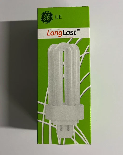 18W GE LONG Last Biax T/E 4-Pin GX24q-2 Light Bulb £8.78 - PicClick UK