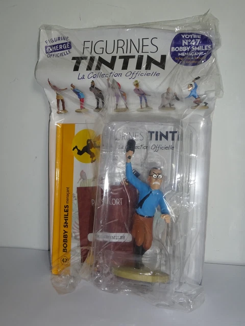 FIGURINE TINTIN COLLECTION officielle n°47 Bobby Smiles - NEUF (2) EUR ...