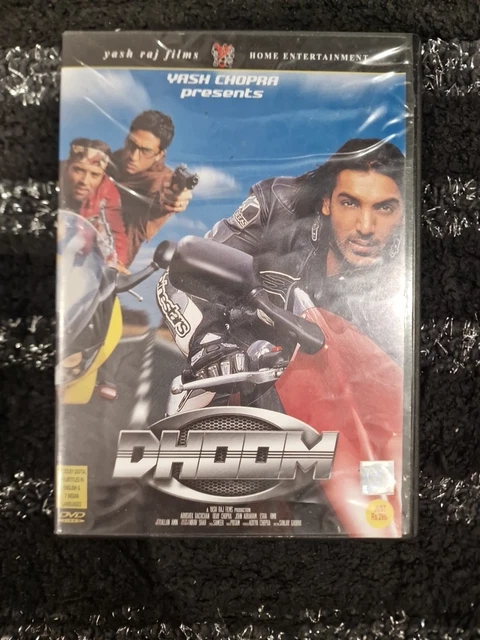 DHOOM DVD Starring Abhishek John Abraham Uday Chopra Mahatma & Isha ...