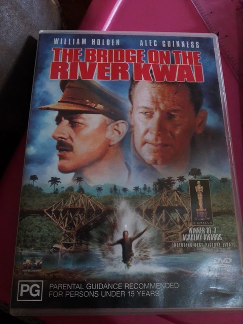 THE BRIDGE ON THE RIVER KWAI (1957) - Rare 1994 Re-Issue W/W2 Epic ...