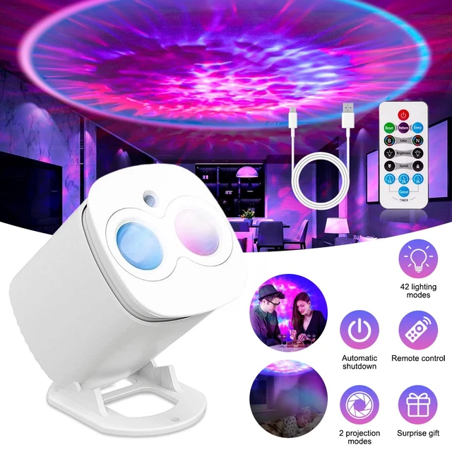 LED STAR PROJECTOR Light Galaxy Lamp Sky Moon Nebula Night With Remote ...