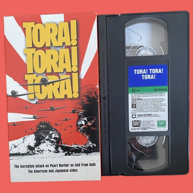 TORA! TORA! TORA! VHS movie. 1970. 20th Century Fox. Free Shipping! £6. ...